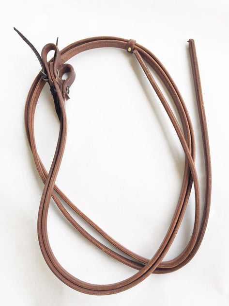 “The Favorite” Leather Split Reins – Hustle and Home